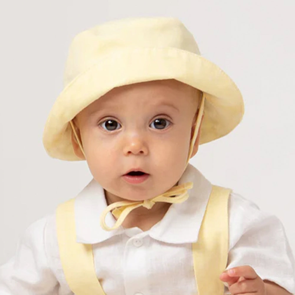 Cotton Sun Hat Lemon – Liberty Rose Boutique